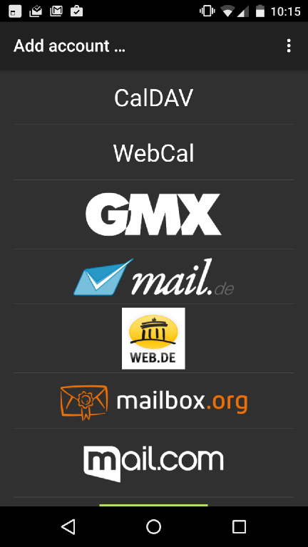 How to sync calendars and tasks using CalDAV Sync for Android devices - Knowledgebase - Thobson