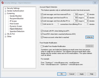 How to enable Hijack Detection to prevent server abuse from compromised ...
