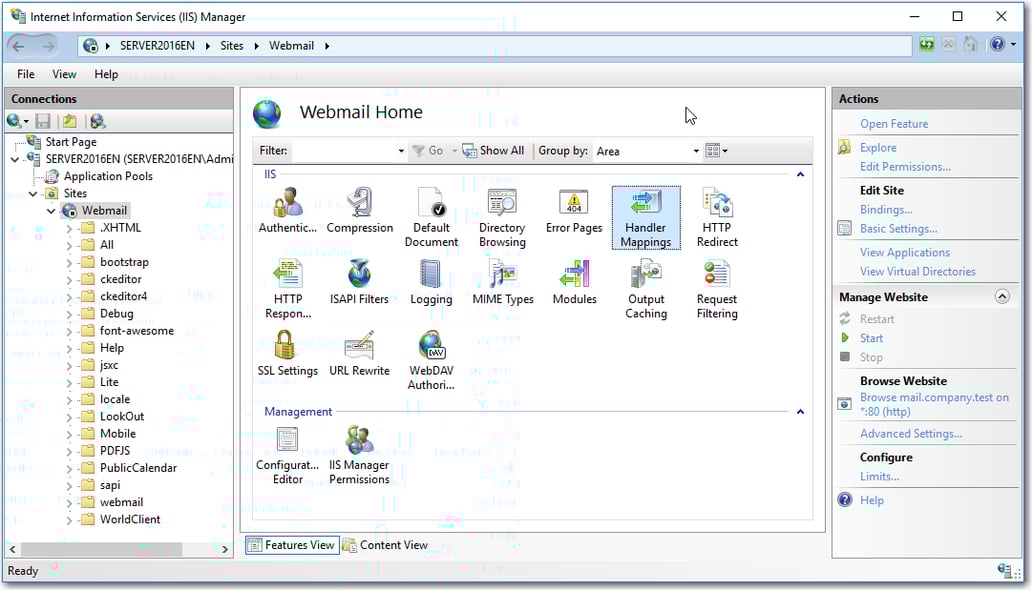 How to setup Webmail, Remote Administration, ActiveSync, CalDav ...