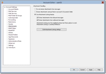 Configuring MDaemon's Attachment Linking feature for inbound or ...