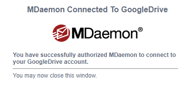 How to integrate Google Drive access in MDaemon Webmail