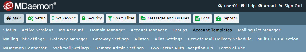 How to create and configure Groups and Templates in MDaemon