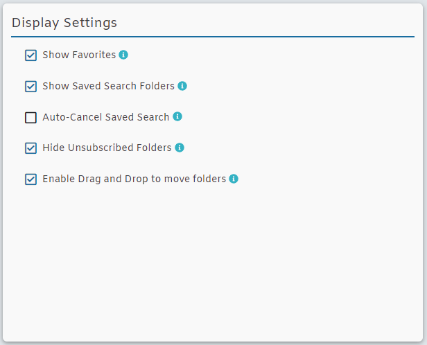 How to unsubscribe from folders to increase user performance in Webmail and ActiveSync clients