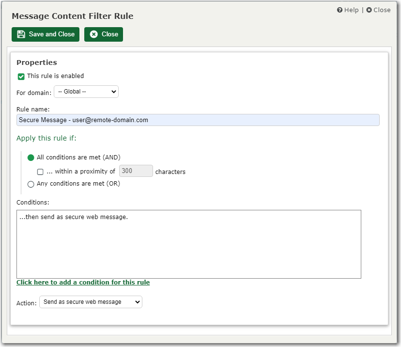 How to setup and use SecurityGateway's Secure Messaging feature to send secure messages